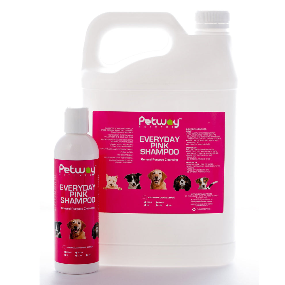 Petway Shampoo Everyday Pink – Fetch Grooming Supplies